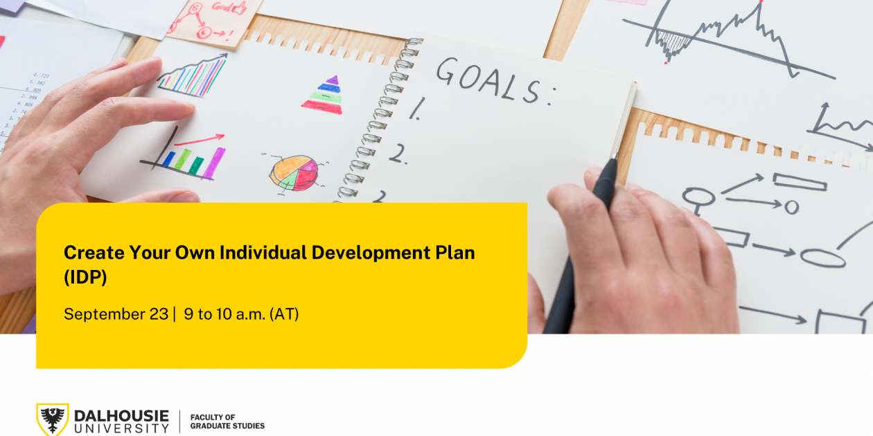 GradPD: Create Your Own Individual Development Plan (IDP) / Event ...