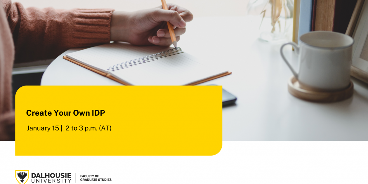 GradPD: Create Your Own Individual Development Plan (IDP) / Event ...