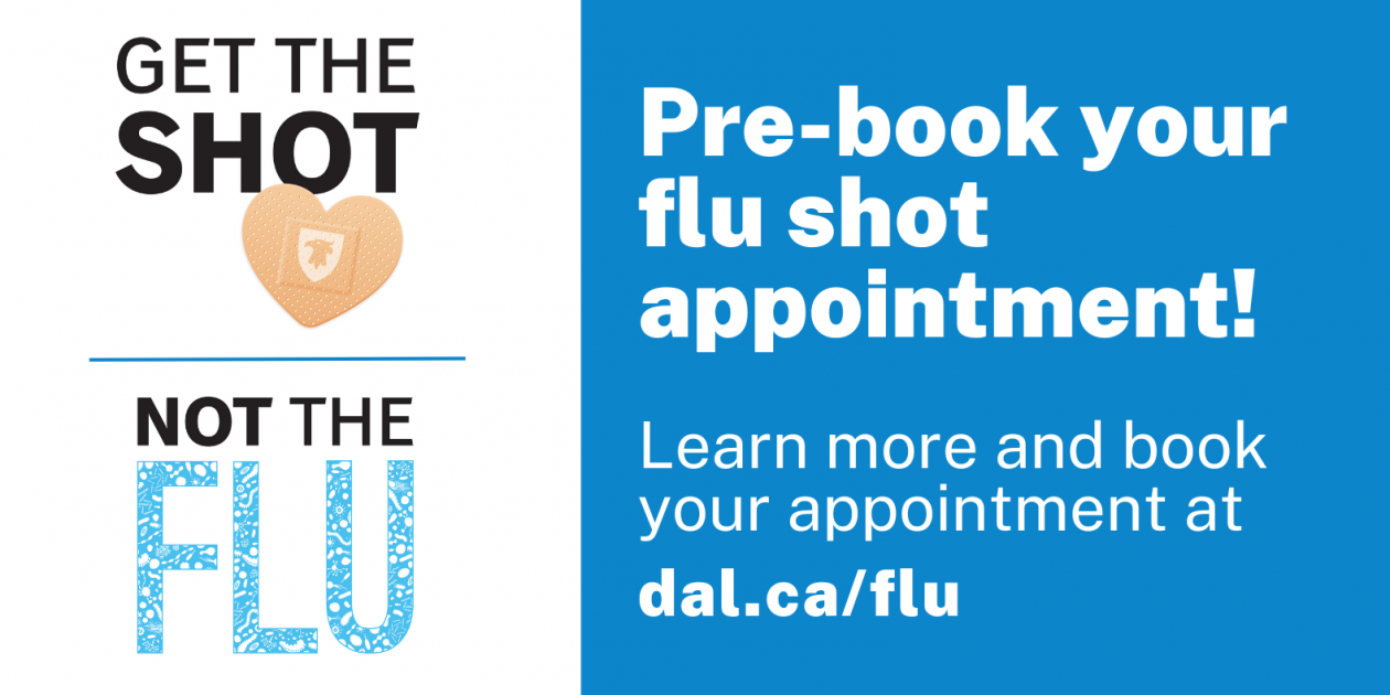 Get your flu shot on campus! / Event Calendar: Dalhousie University