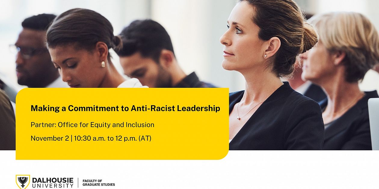 GradPD: Making a Commitment to Anti-Racist Leadership / Event Calendar ...