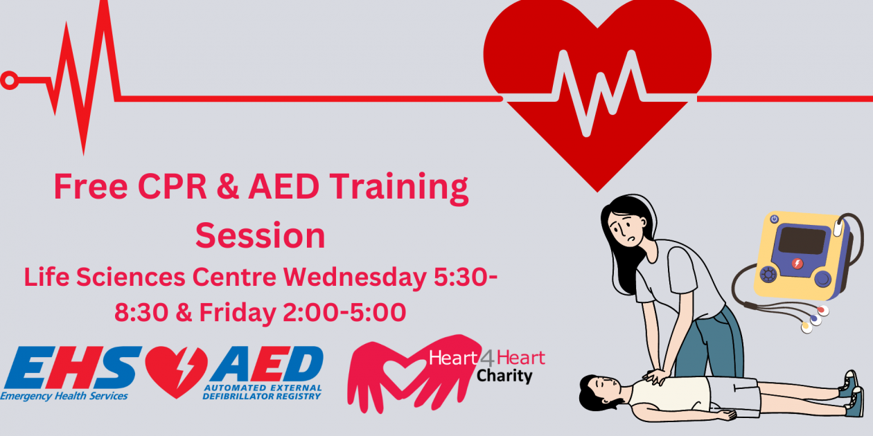 Heart4Heart & Emergency Health Services Free CPR/AED Training Sessions ...