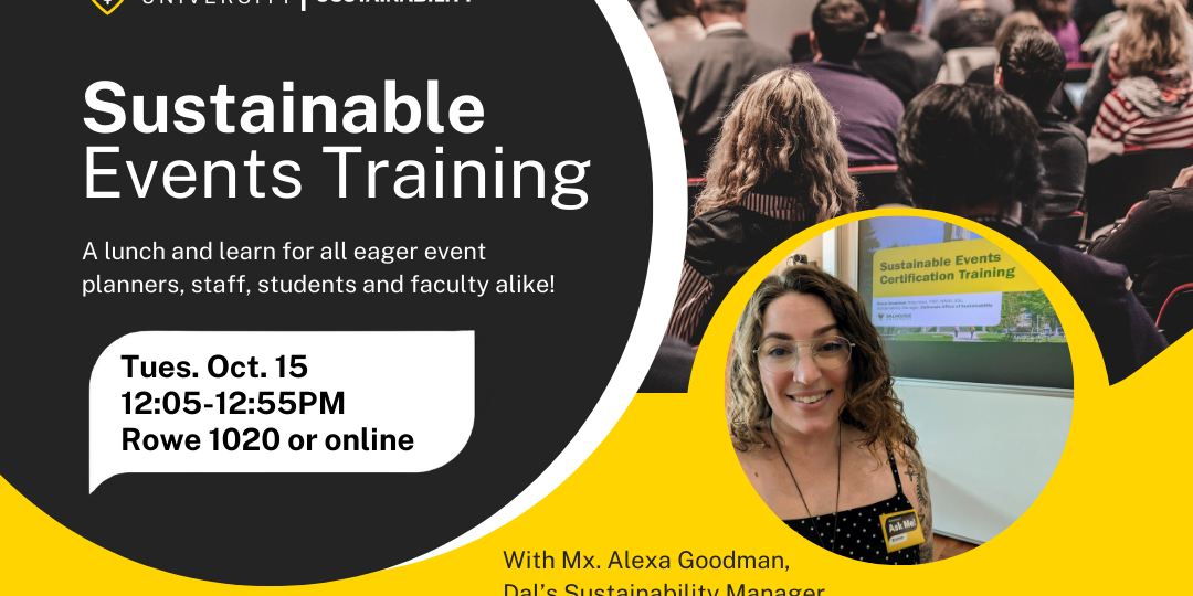 Lunch & Learn: Sustainable Events Certification Training / Event ...